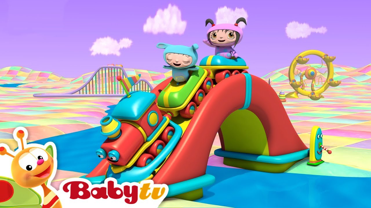 A Train Ride 🎢🚂 | Playground of Toys 🎡 | Cartoons for Kids @BabyTV