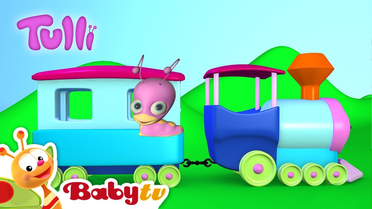Choo Choo Train 🚂| Exploring with Tulli the Caterpillar 🐛🌟🌈 | Videos ...